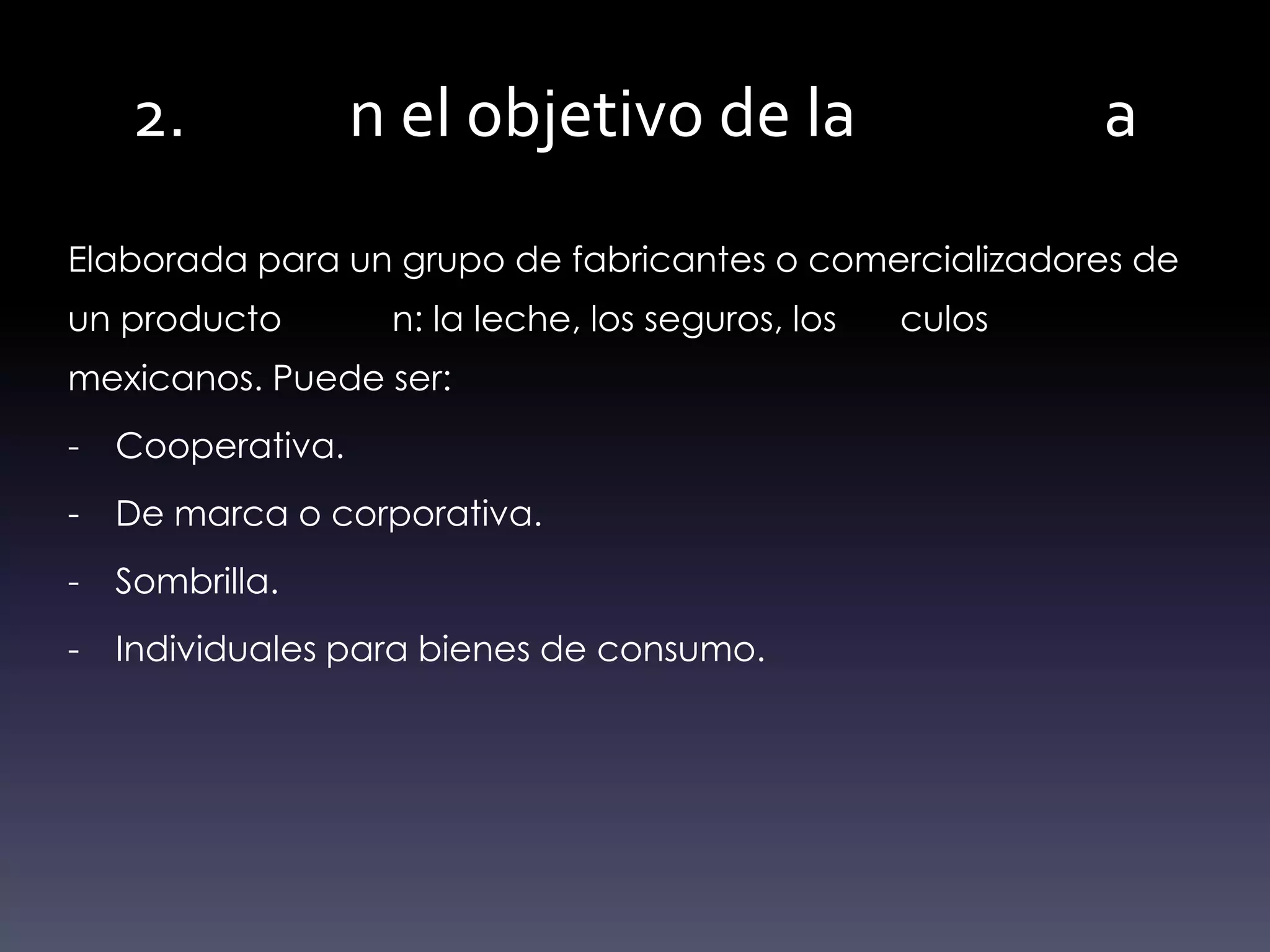Segunda semana lectura 3 los tipos de publicidad y los tipos de campaña ...
