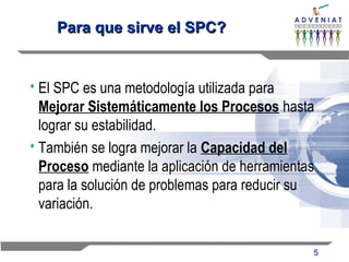 SPC básico para Mejorar la Calidad y productividad Ernaldo Conejeros ...