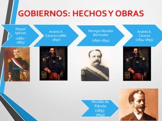 Segundo Militarismo y la Reconstruccion Nacional - Perú | PPTX