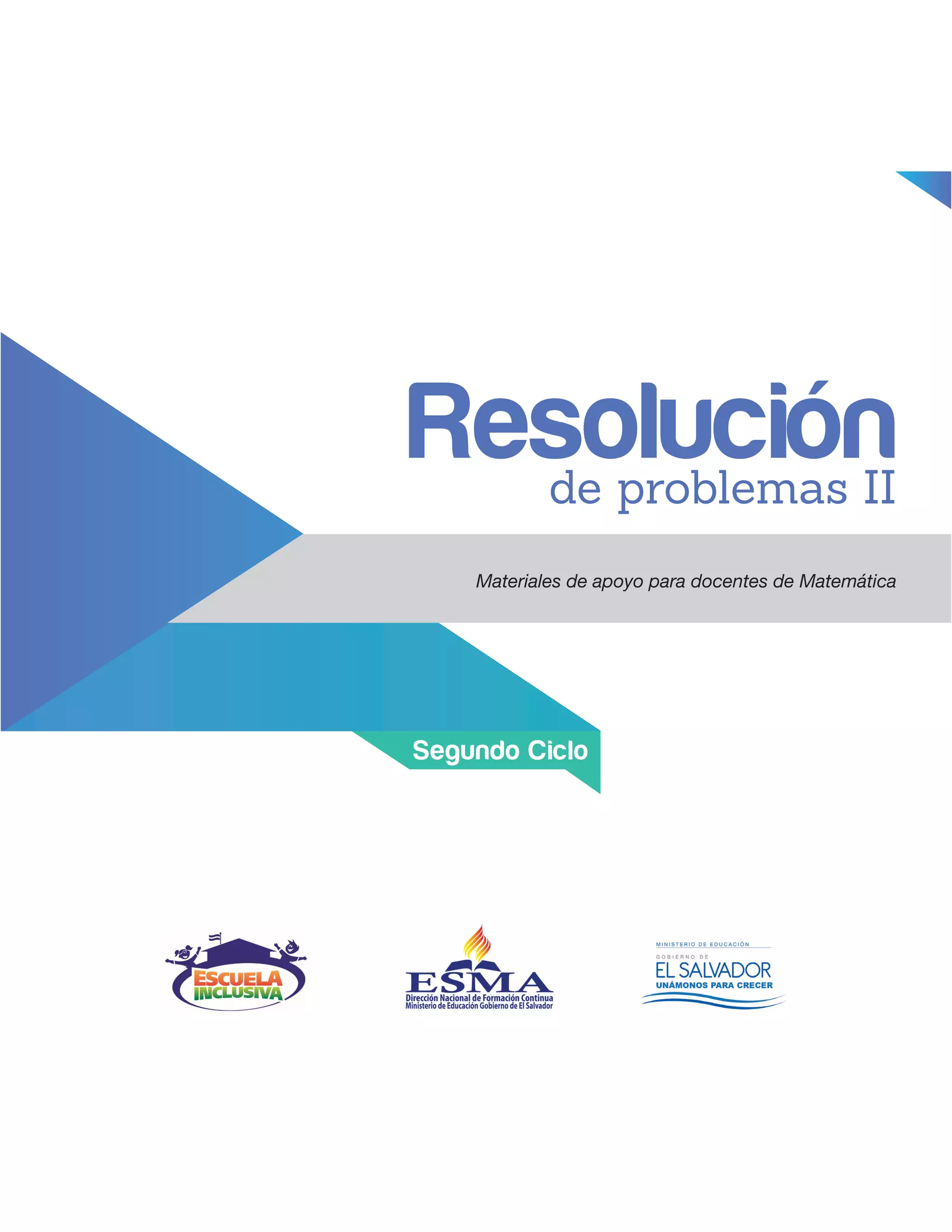 Segundo ciclo matematica | PDF
