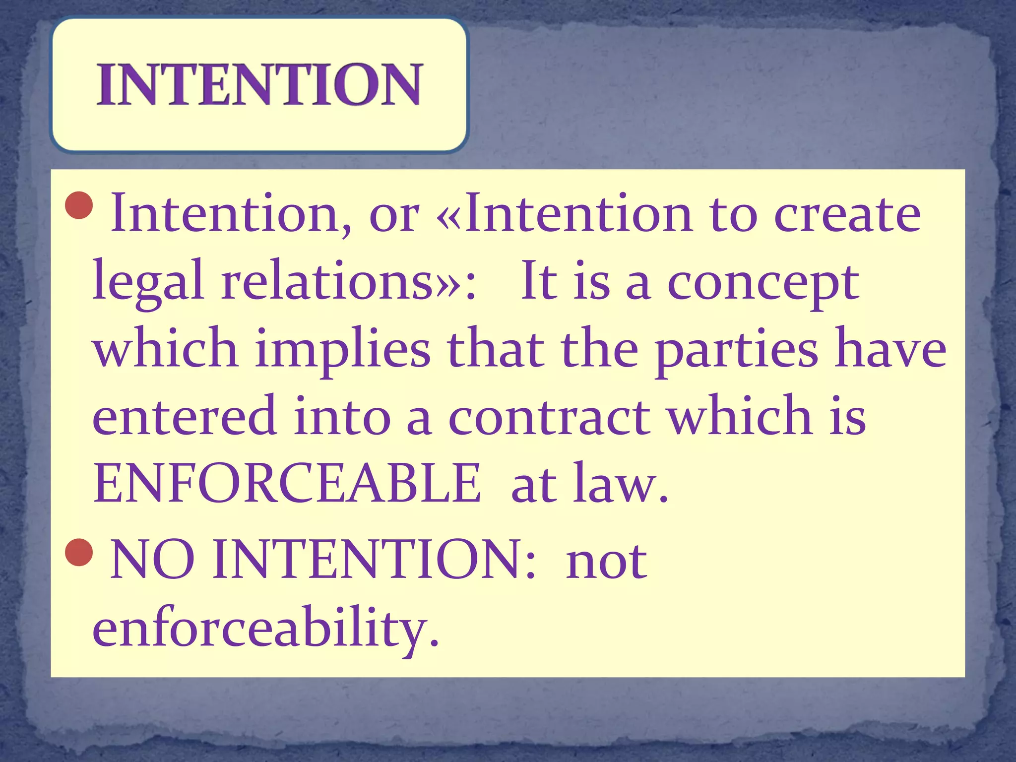 CONTRACT LAW. Vocabulary | PPT