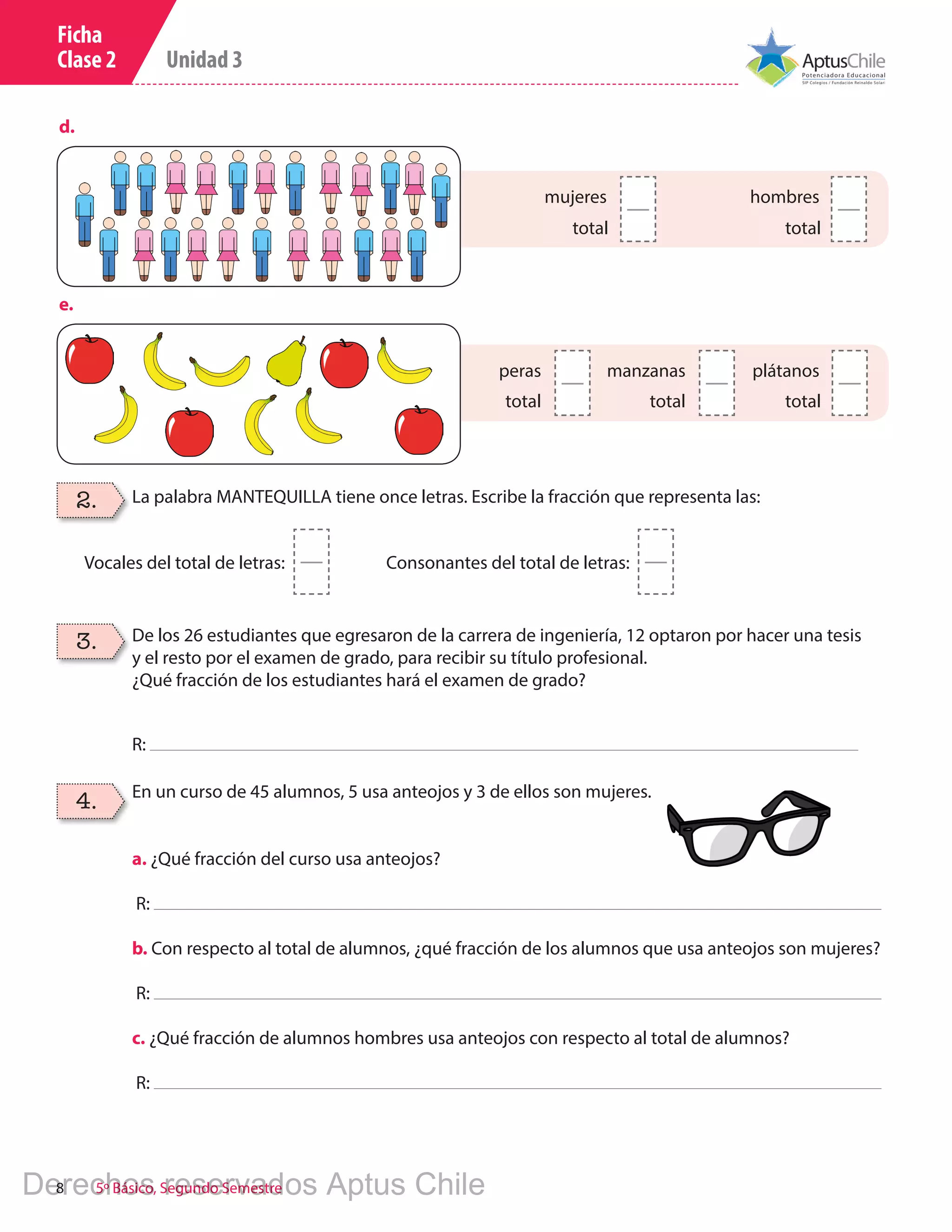 Matemática 5° Básico, tomo 2 | PDF