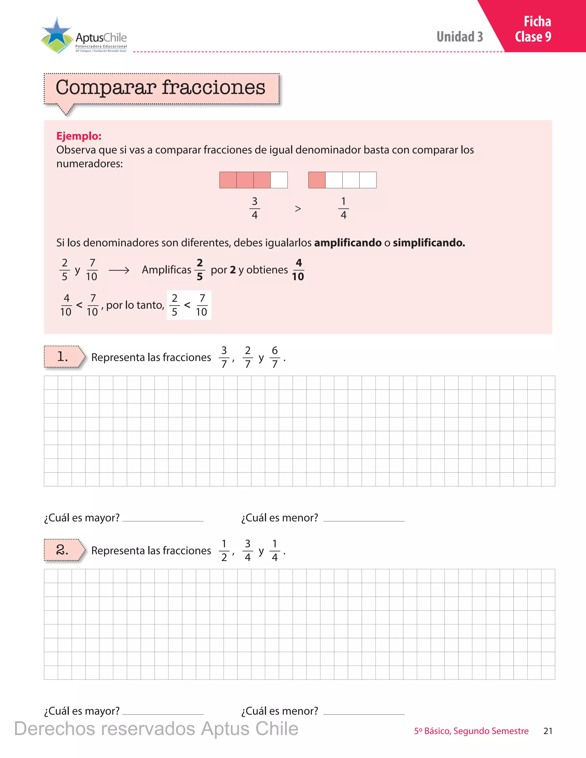 Matemática 5° Básico, tomo 2 | PDF