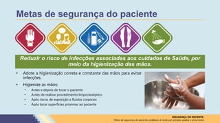 SEGURANÇA DO PACIENTE - UTI - resumo e aula juntos | PPTX