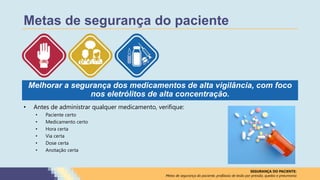 SEGURANÇA DO PACIENTE - UTI - resumo e aula juntos | PPTX