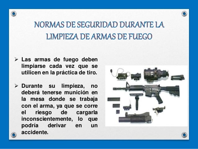 Seguridad armamento