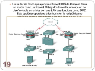 Seguridad en cisco firewall by ro ckberto | PPTX