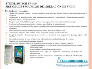 Seguridad en piscinas asequimicos | PPT