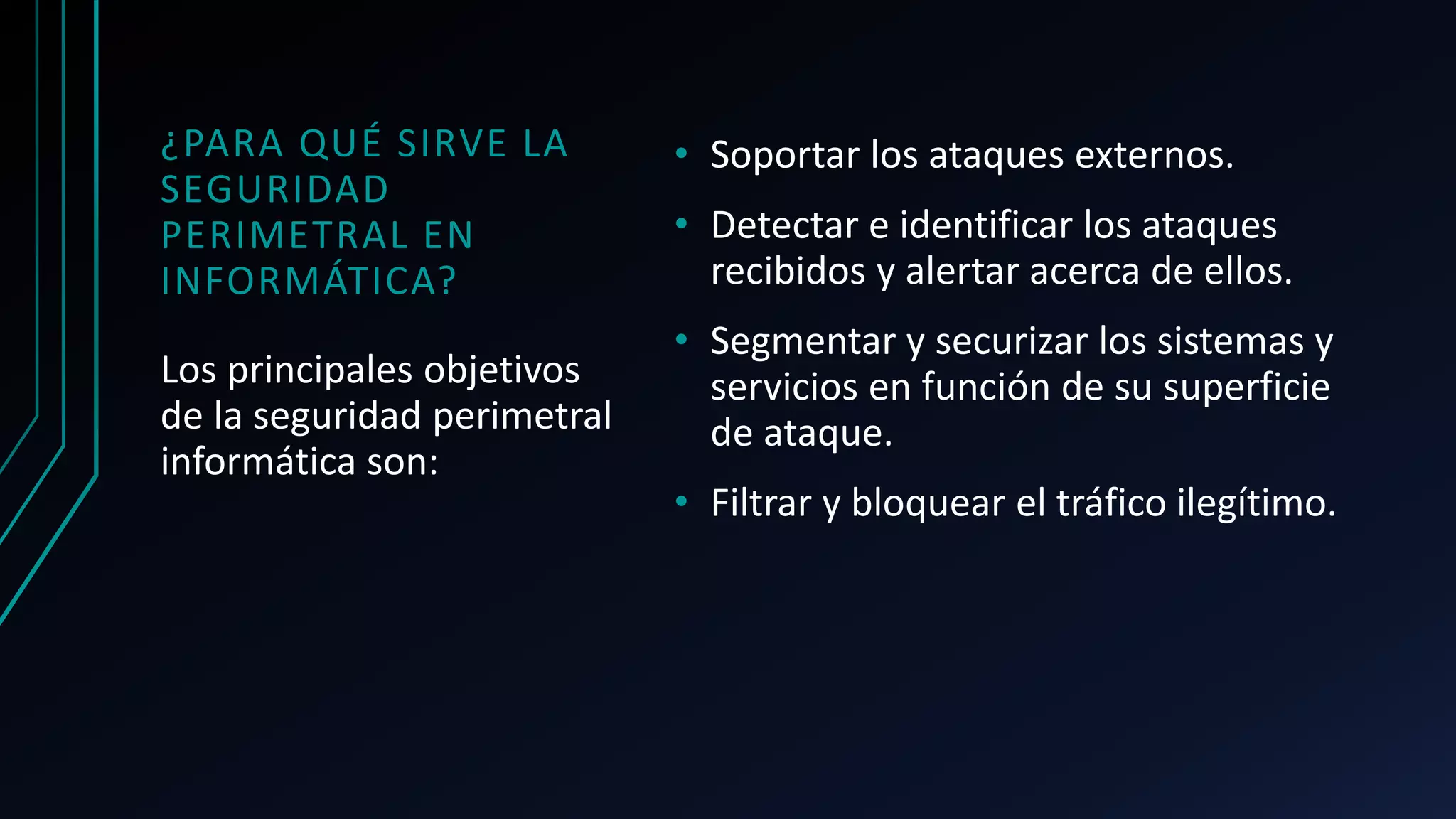Seguridad perimetral | PPT