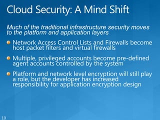 Seguridad en SQL Azure Windows azure | PPT