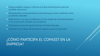 Seguridad y salud en el trabajo(alpina) | PPTX