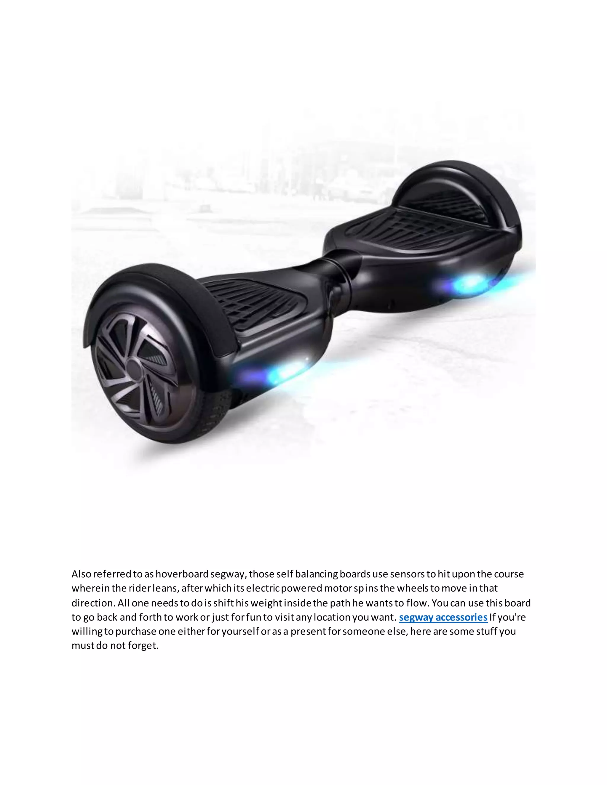 Segway and hoverboards for sale. | PDF