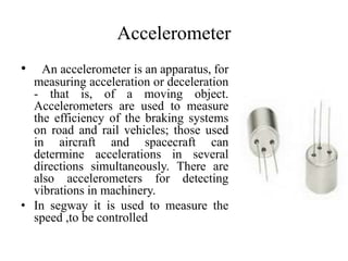 Segway self balancing scooter | PPT