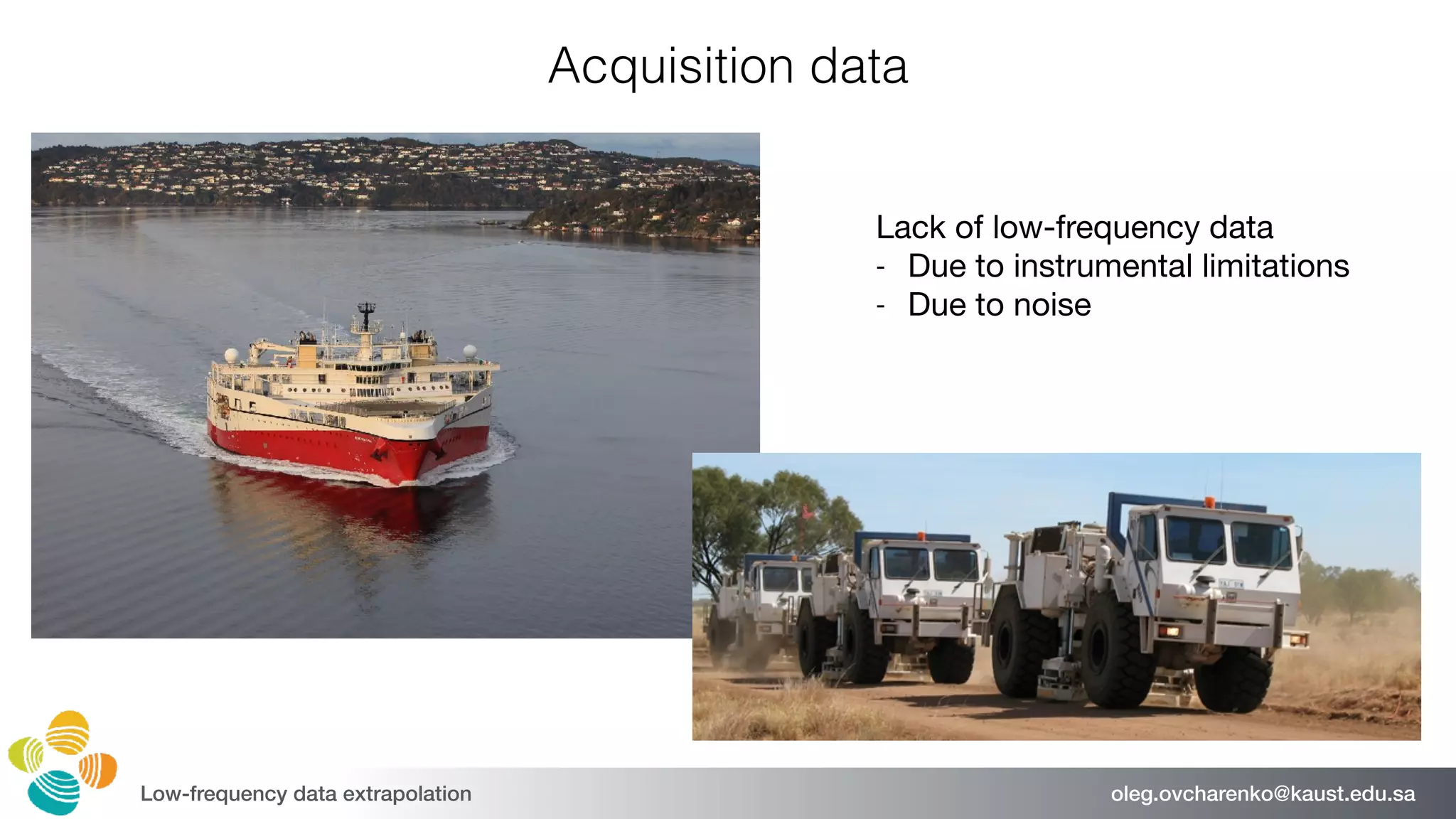 Neural network-based low-frequency data extrapolation | PPT