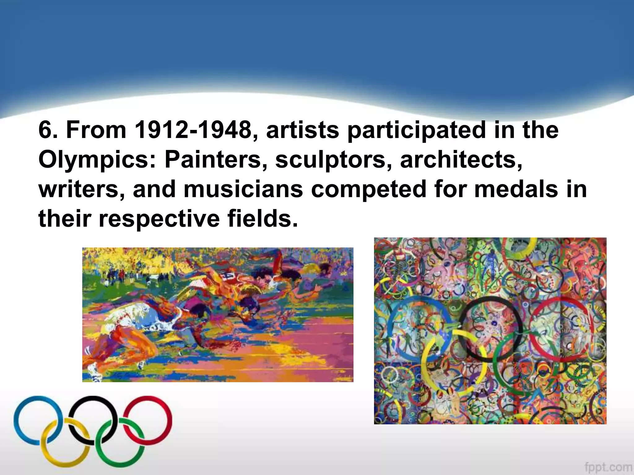 12 FACTS ABOUT THE OLYMPICS THAT WILL BLOW YOUR MIND | PPT