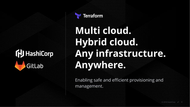 Secure Infrastructure Provisioning with Terraform Cloud, Vault + GitLab CI | PPT