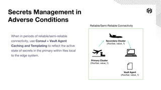 Military Edge Computing with Vault and Consul | PDF