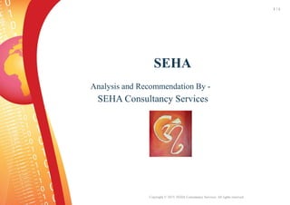 Seha report information report | PPTX