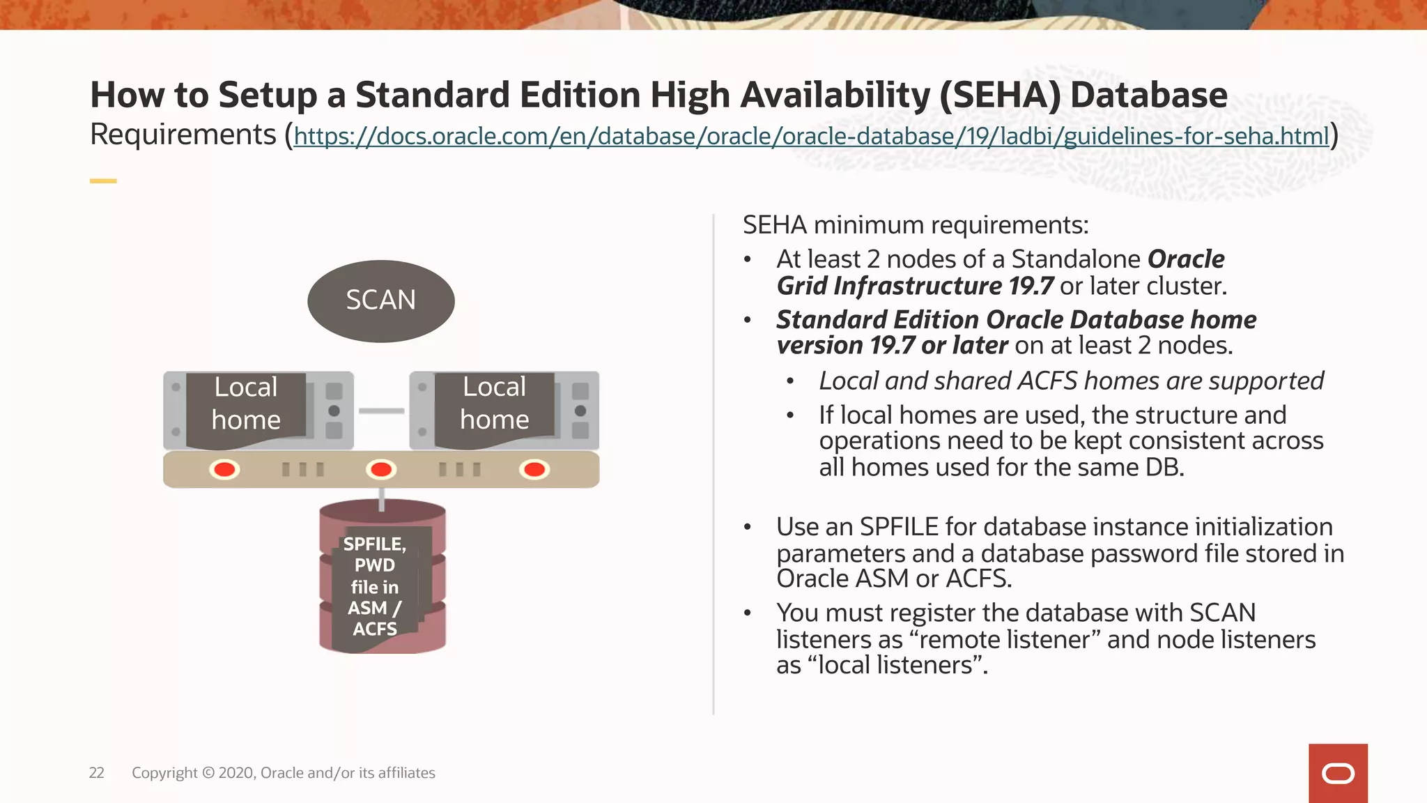 Standard Edition High Availability (SEHA) - The Why, What & How | PDF