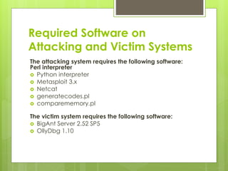 Seh based exploitation | PPT