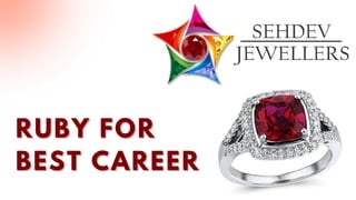 Ruby for best Career | PPT