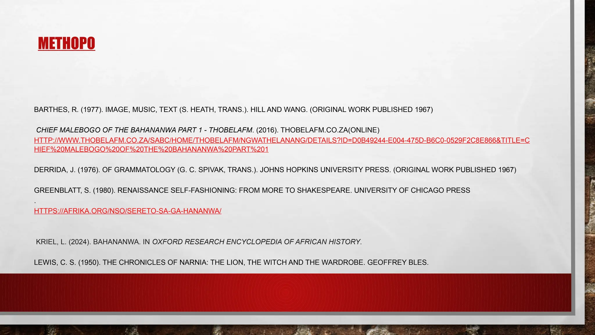 Presentation ya Sehlopha_sa_bahananwa pptx | PPTX