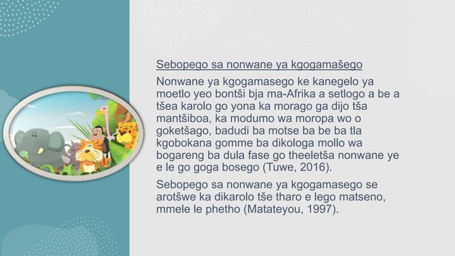 Sehlopha sa Ditlou Tshekatsheko ya nonwane ya kgogamašego-1.pptx