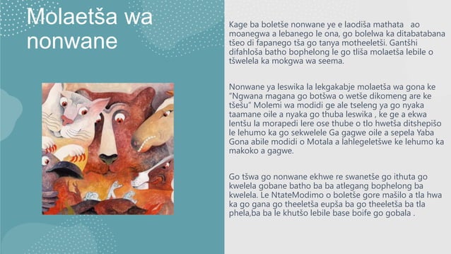 Sehlopha sa Ditlou Tshekatsheko ya nonwane ya kgogamašego-2.pptx