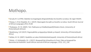 Sehlopha_sa_ga_mamabolo AFT 121.pptx sepedi | PPTX