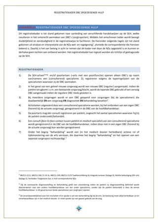 Seh registratieregels 2015 | PDF