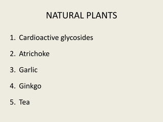 Cardioactive Glycosides | PPTX