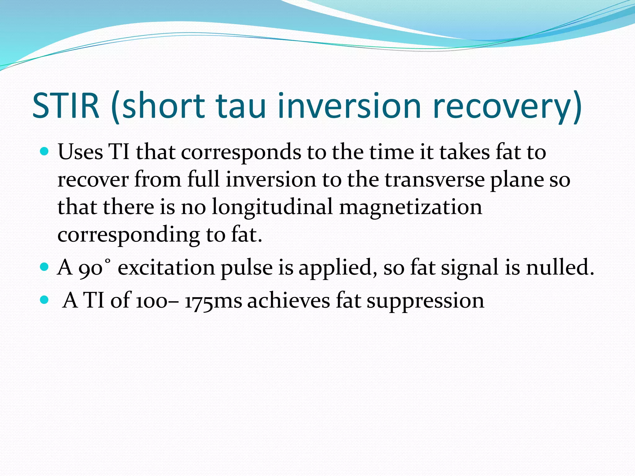 SPIN ECHO SEQUENCES MRI PPT | PPTX