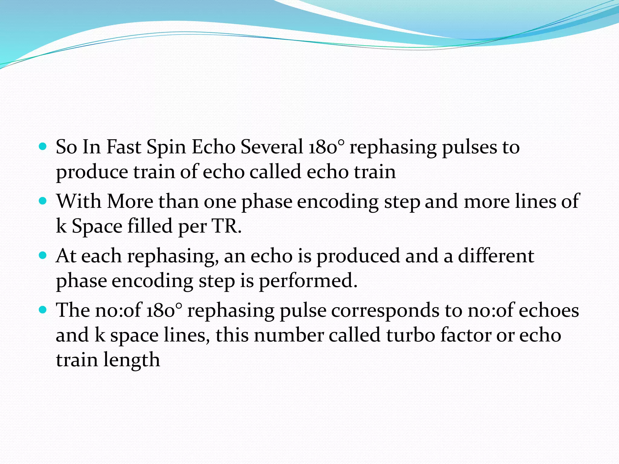 SPIN ECHO SEQUENCES MRI PPT | PPTX