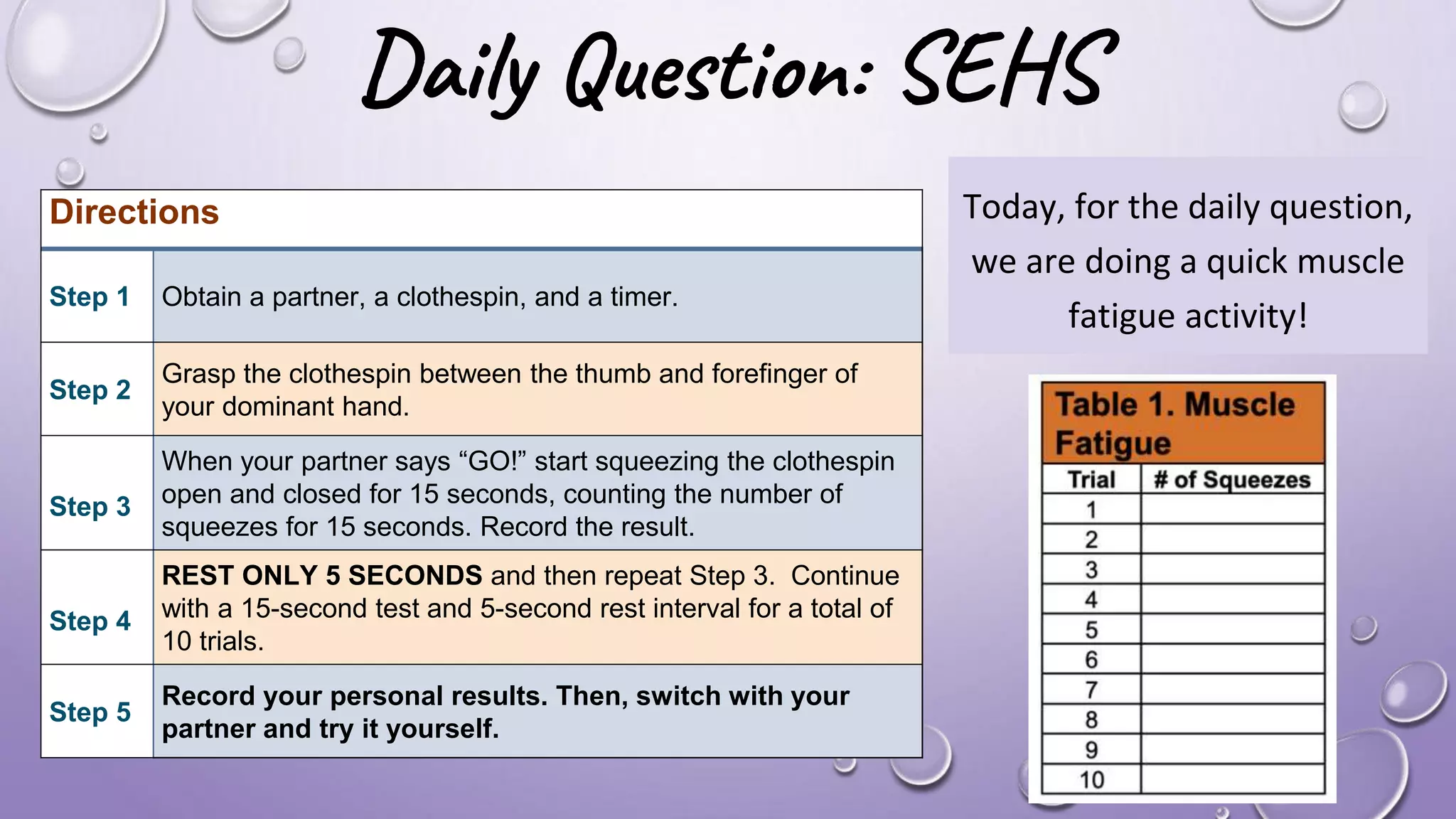 SEHS Daily Questions - Movement Analysis (2022-2023).pptx ...