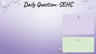 SEHS Daily Questions - Movement Analysis (2022-2023).pptx ...