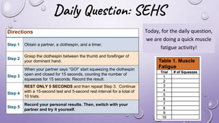 SEHS Daily Questions - Movement Analysis (2022-2023).pptx ...