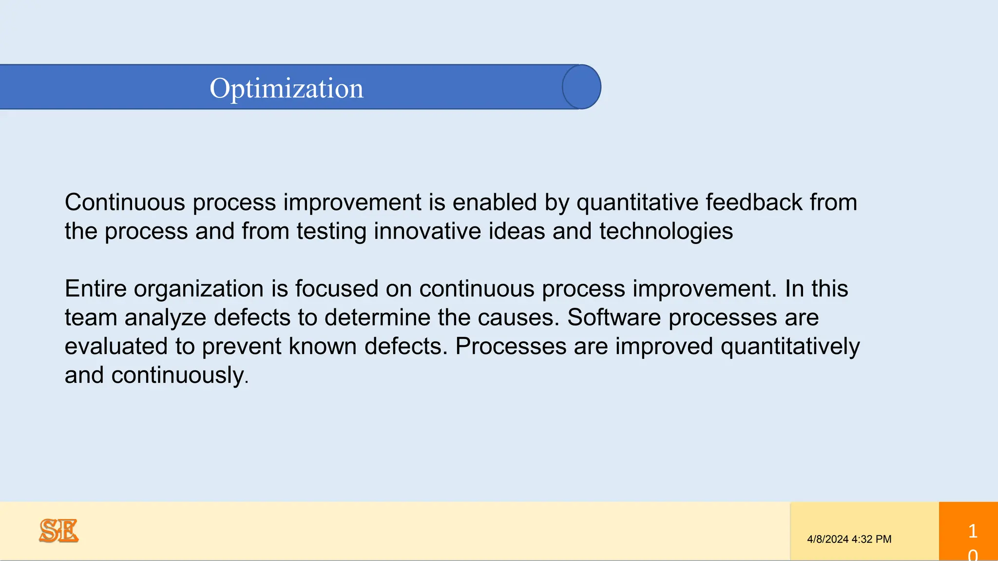 SEI-CMM Model full explanation of CMM MODEL and it's measures to understand the full concept | PDF