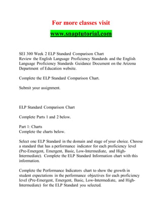 Sei 300 Education Redefined - snaptutorial.com | Educational Assessment | Education