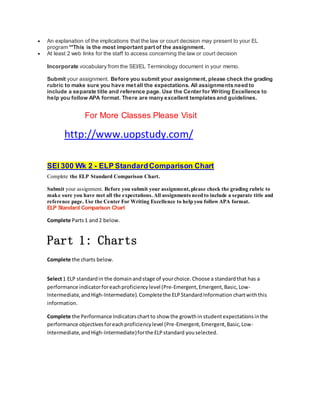 Sei 300 sei300 sei 300 education for service uopstudy.com