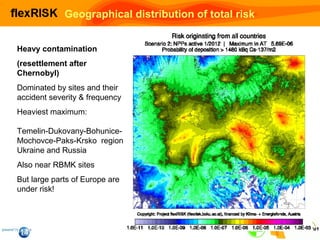 Severe accidents of nuclear power plants in Europe: possible ...