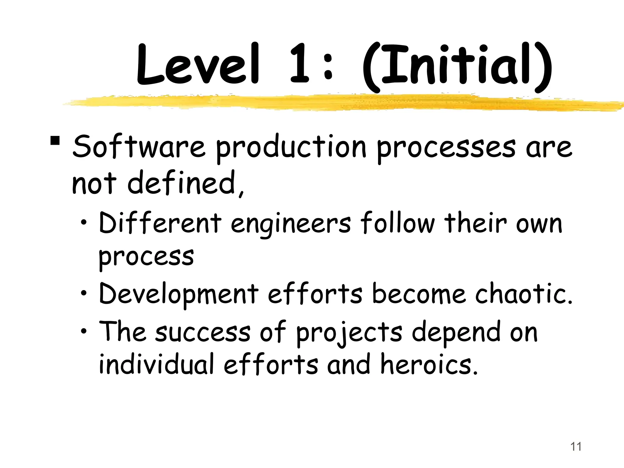 SEI Capability Maturity Model.ppt Software Engineering | PPT