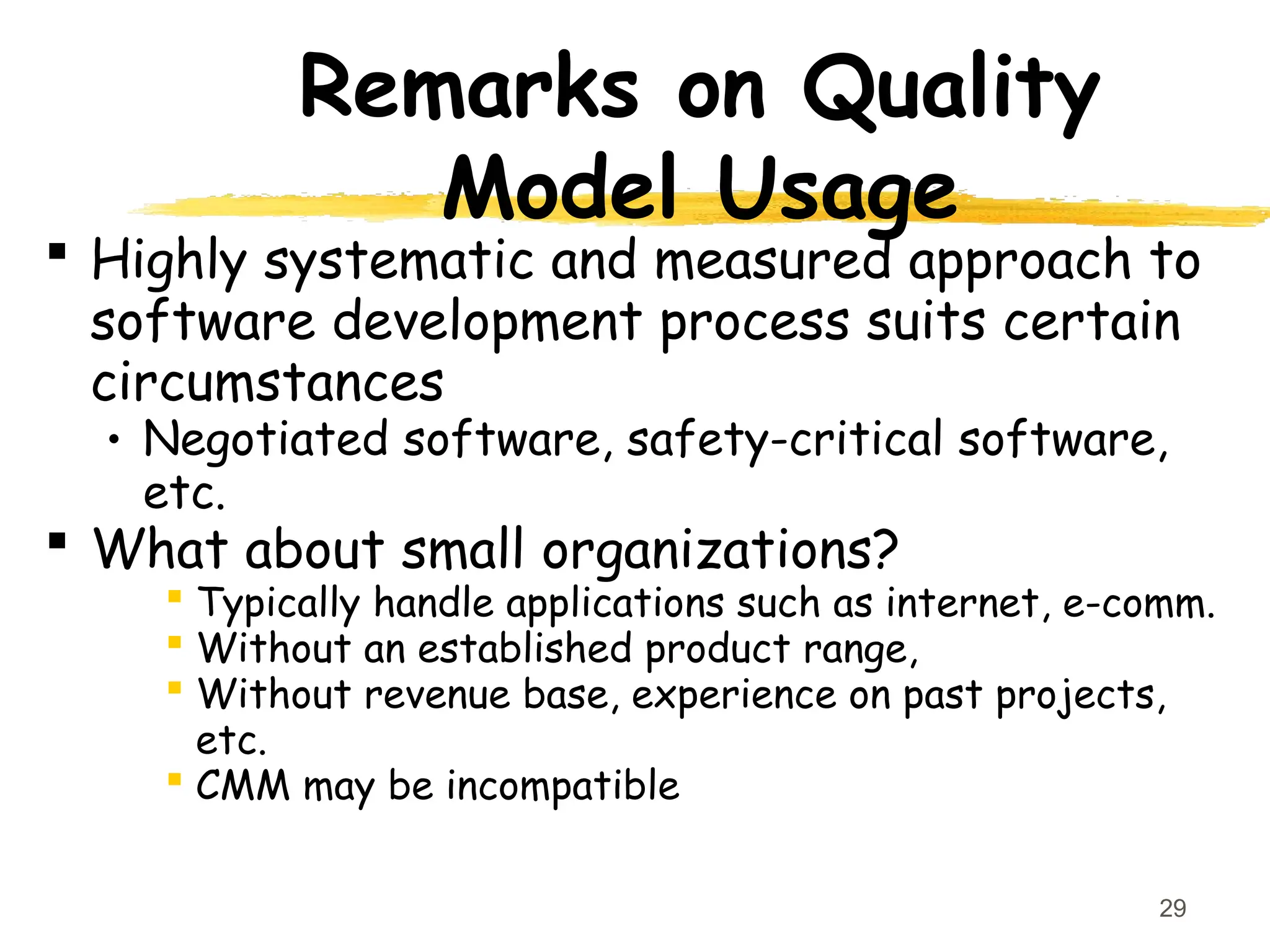 SEI Capability Maturity Model.ppt Software Engineering | PPT