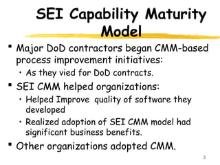 SEI Capability Maturity Model.ppt Software Engineering | PPT