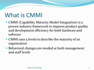 SEI CMMI presentation | PPT | Civil Engineering Industry | Industries