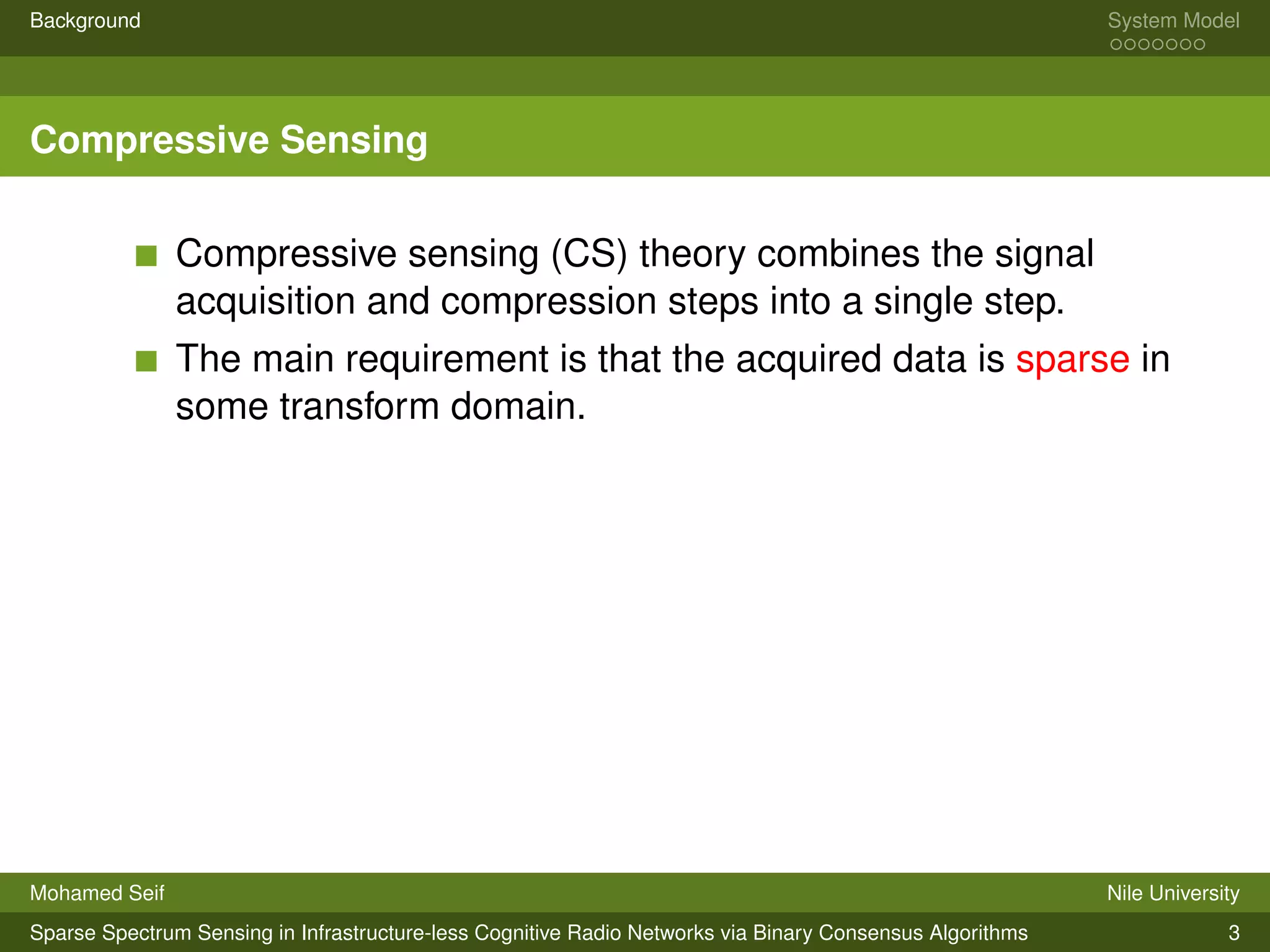 Sparse Spectrum Sensing in Infrastructure-less Cognitive Radio Networks via Binary Consensus ...