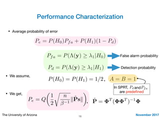 Sequential Probability Ratio Test for Sparse Signals | PDF