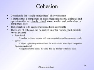 Seii unit7 component-level-design | PPT