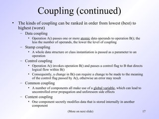 Seii unit7 component-level-design | PPT