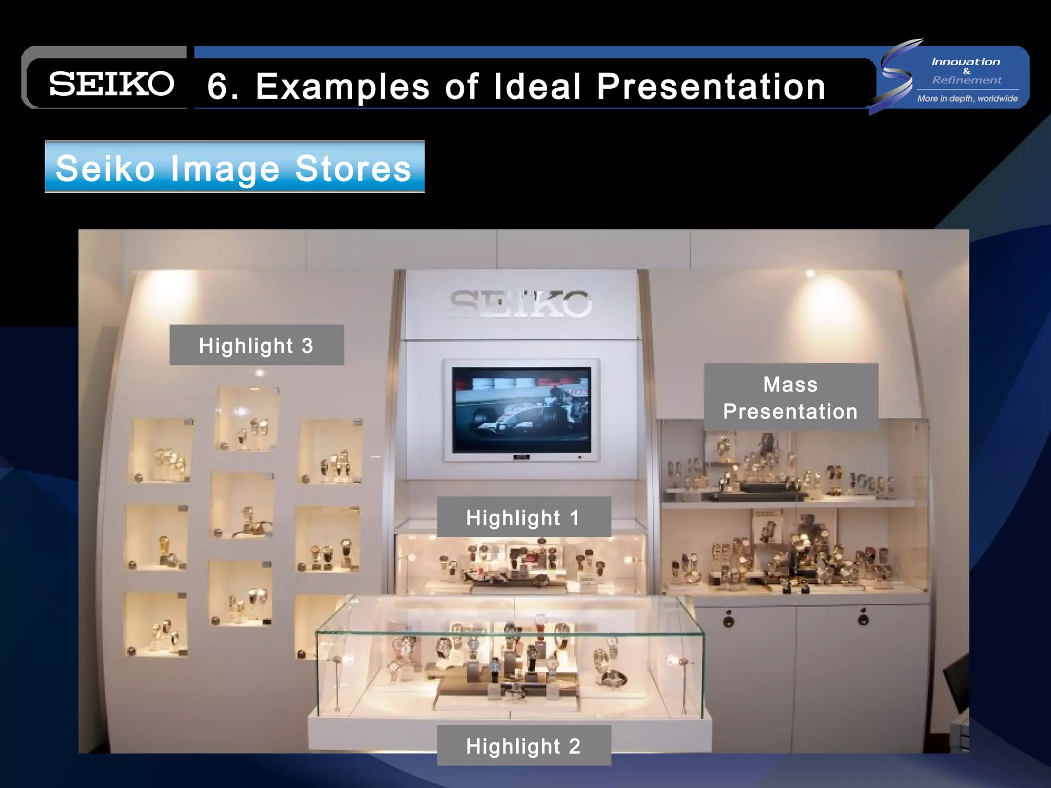 Seiko visual merchandising training | PPT