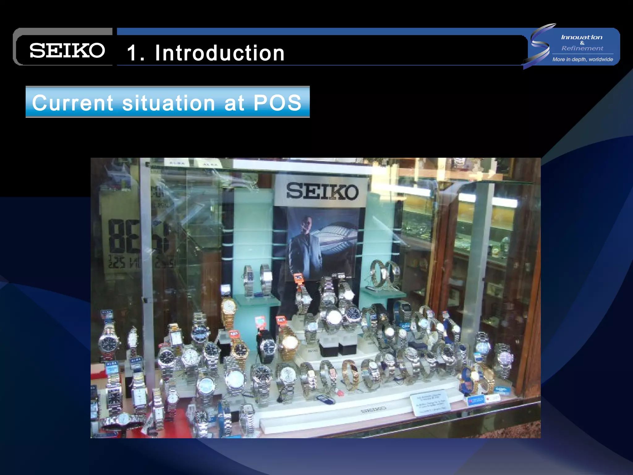 Seiko visual merchandising training | PPT